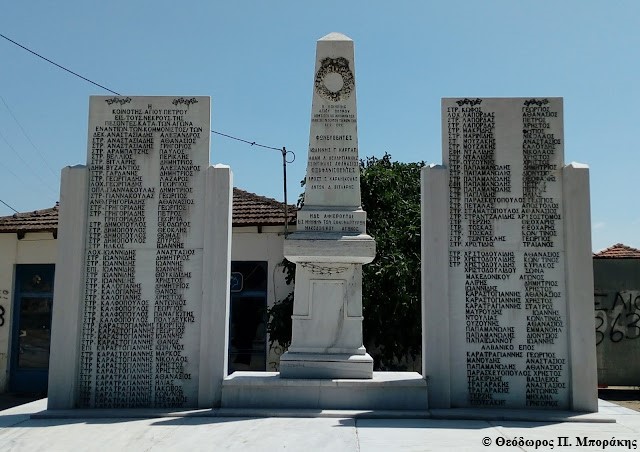 Μνημείο Πεσόντων, Άγιος Πέτρος, Παιονίας, Κιλκίς - Digital Glyptotheque